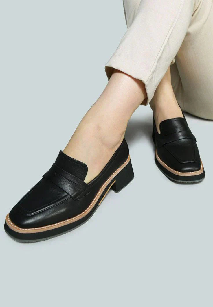 Black Loafers to Command Your Style – Solonaya
