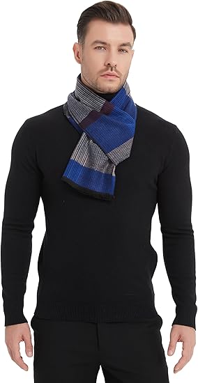 Brent Winter Scarf for Men – Warmth Meets Timeless Elegance – Solonaya