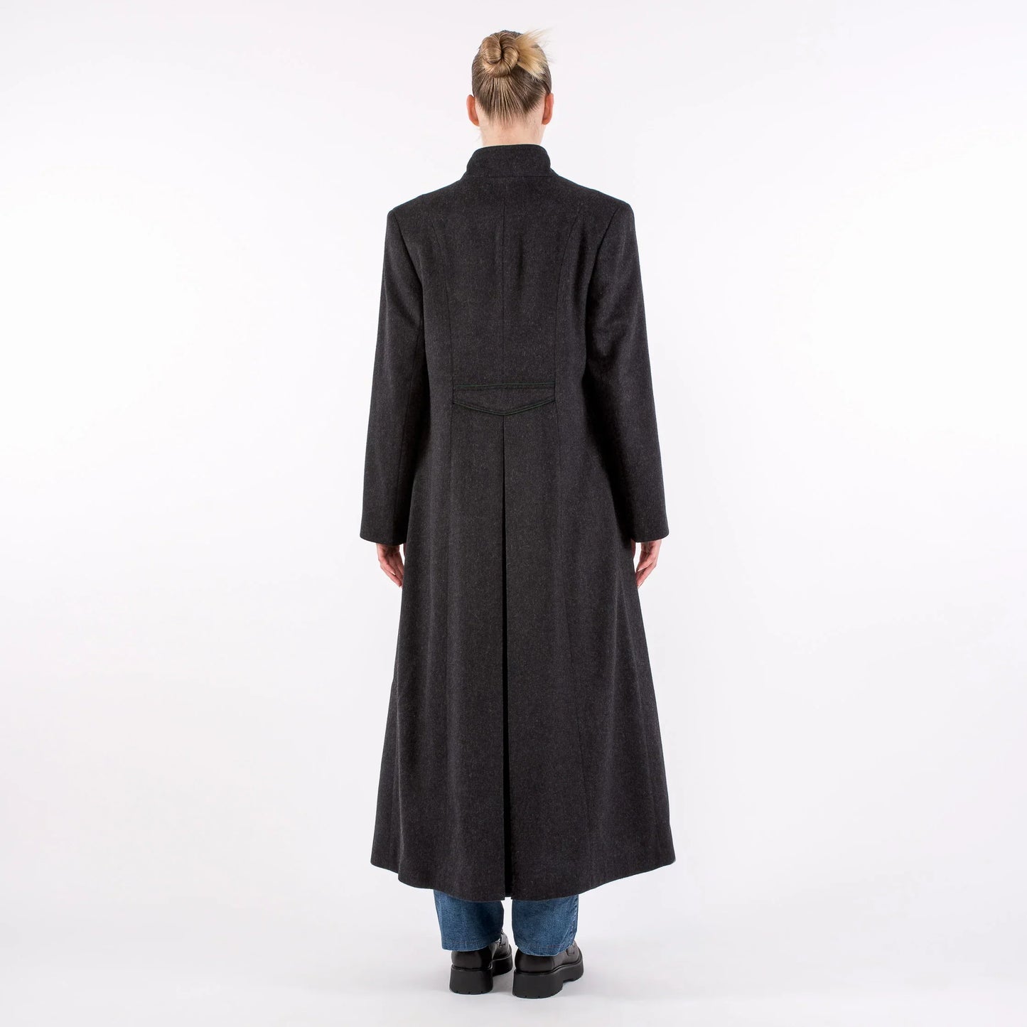 Florentina Long Women's Coat – Timeless Elegance with Alpine Heritage – Solonaya